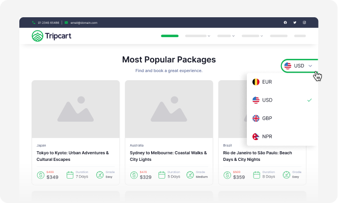 Pricing - Tripcart